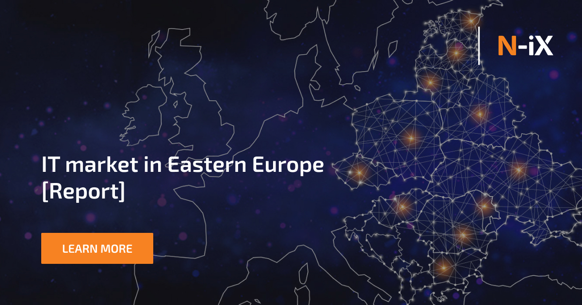 Software industry in Eastern Europe: # of IT professionals...[Report ...