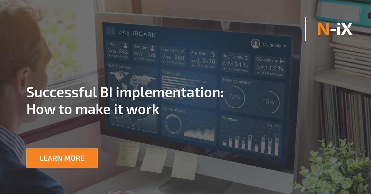 Successful implementation of business intelligence [Guide] - N-iX
