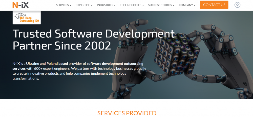 7 Bespoke Software Development Vendors Cooperating with UK Companies - N-iX