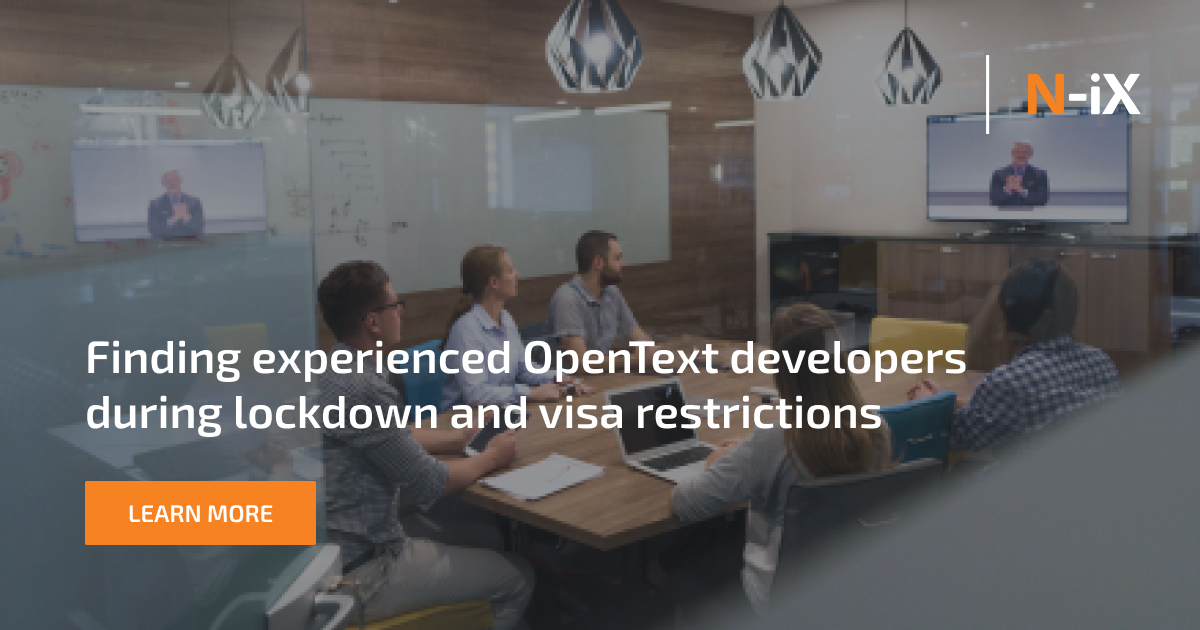 Hiring remote OpenText developers: destinations, steps and more - N-iX